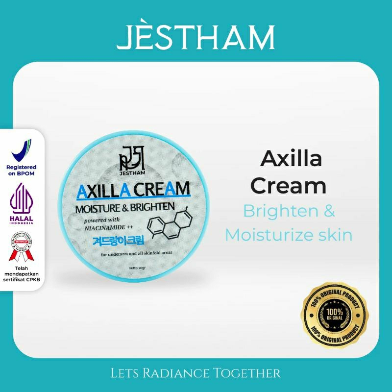 Jual JESTHAM AXILLA CREAM BRIGHTENING | Shopee Indonesia