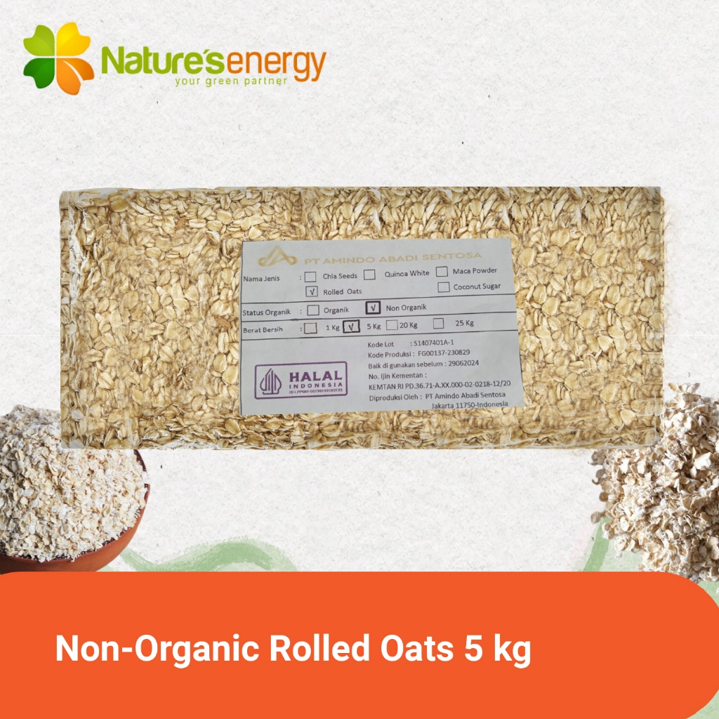 Jual Rolled Oats 5 kg | Shopee Indonesia