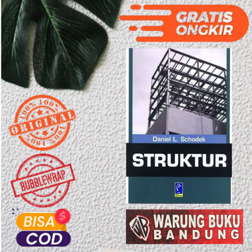 Jual BUKU STRUKTUR - DANIEL L. SCHODEK | Shopee Indonesia