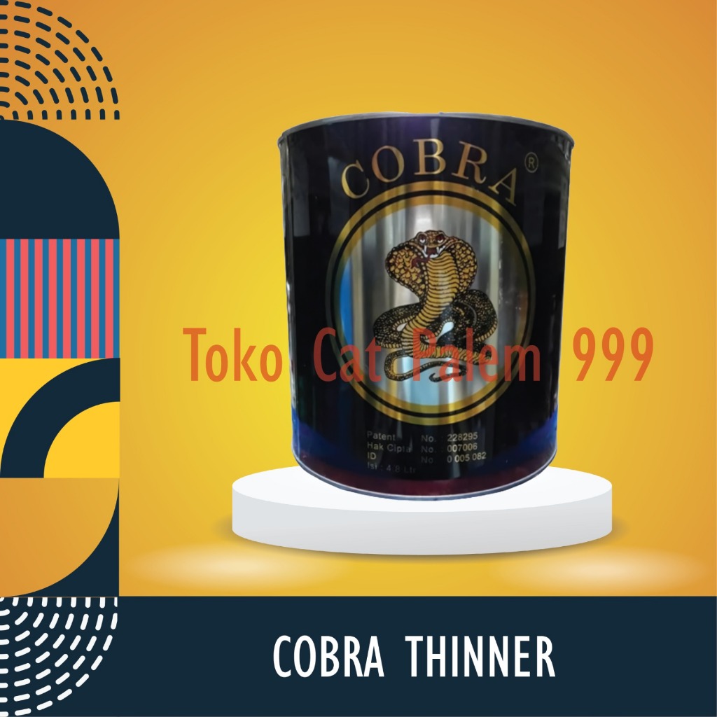 Jual THINNER COBRA HITAM 1L / TINER THINER COBRA HITAM 1L / PENGENCER ...