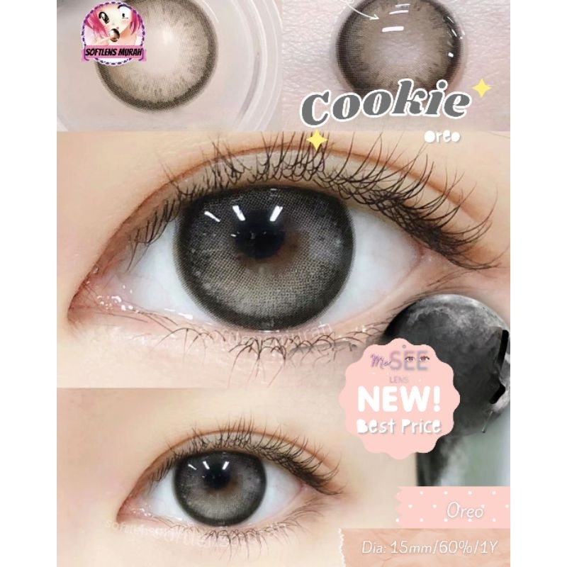 Jual Cookie oreo softlens korea terjangkau nyaman tersedia minus 050 ...