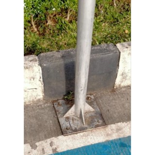 Jual Tiang Rambu Lalu Lintas Bahan Galvanis Tapak Bawah - Tiang ...