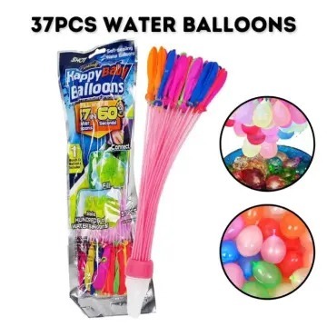 Jual Balon isi Air Balon Tiup Warna Permainan Seru isi 37 Pcs Magic ...
