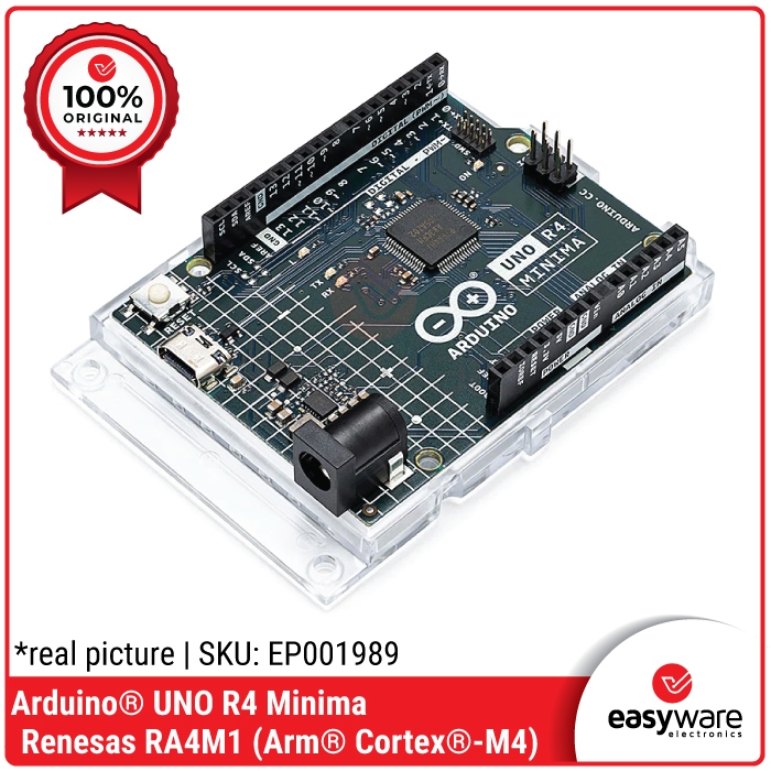 Jual Arduino UNO R4 Minima Development Board RA4M1 32 Bit | Shopee Indonesia