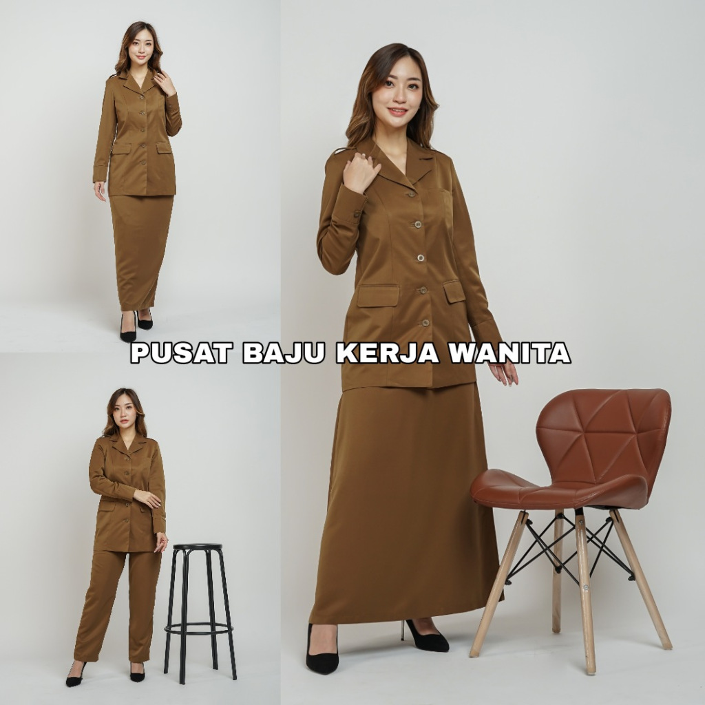 Jual Seragam pemda wanita / Baju pdh pemda / Baju dinas pemda pns ...
