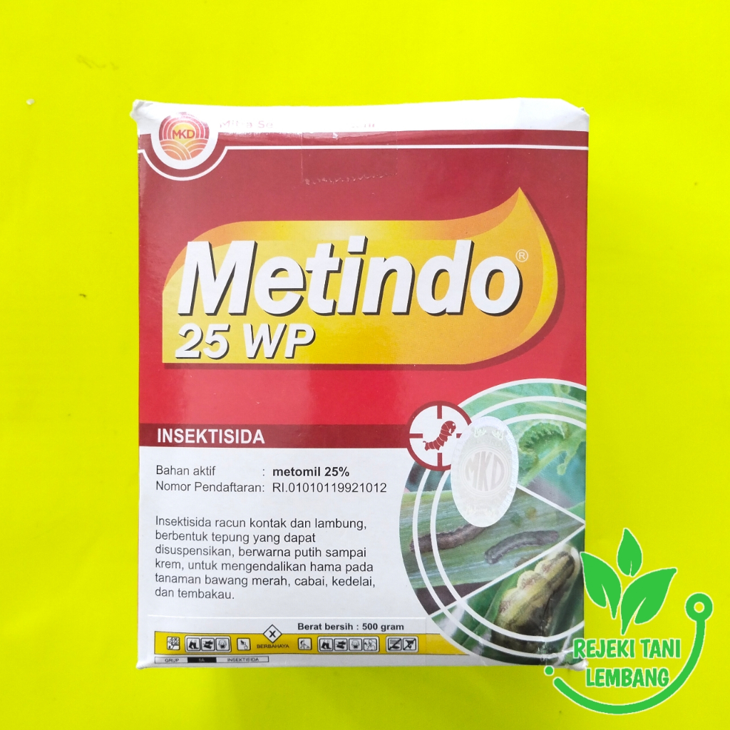 Jual Insektisida Sistemik Metindo 25 WP 500GR Pembasmi Hama | Shopee ...