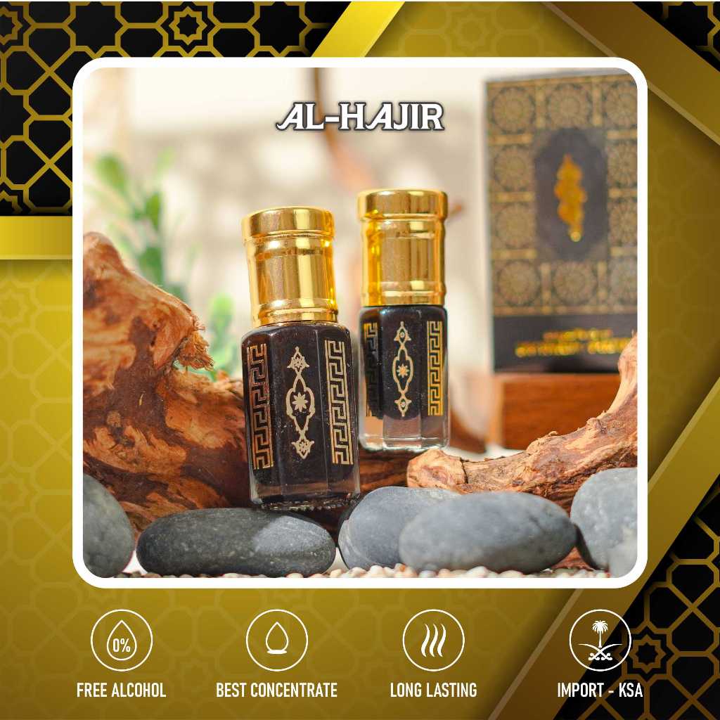 Jual Parfum Premium Saudi Arabia Al-Hajir / Parfume Aroma Hajar Aswad ...