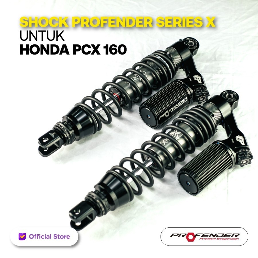 Jual ShockBreaker Belakang Profender Tipe X Series Untuk Motor Honda Pcx 160 / PCX-160 Original ...
