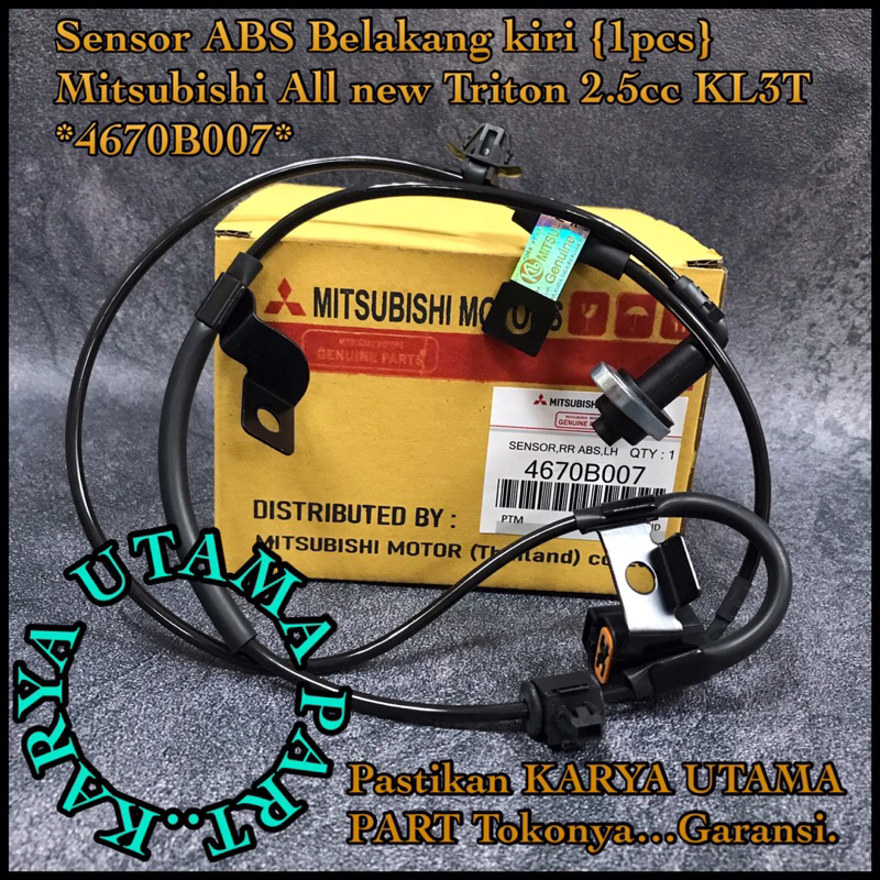 Jual Sensor ABS Belakang Kiri 1 Pcs Mitsubishi All New Triton 2.5cc ...
