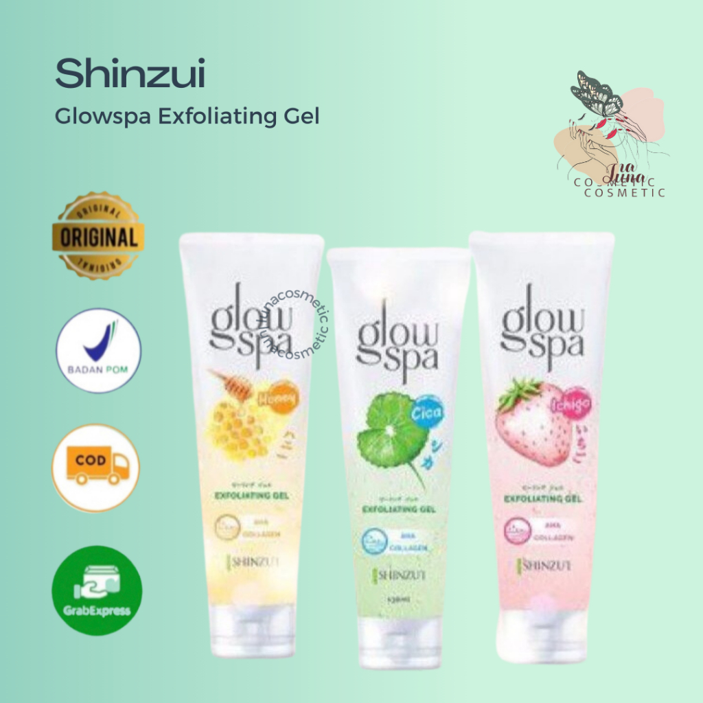 Jual Shinzui Glow Spa Exfoliating Gel | Shopee Indonesia