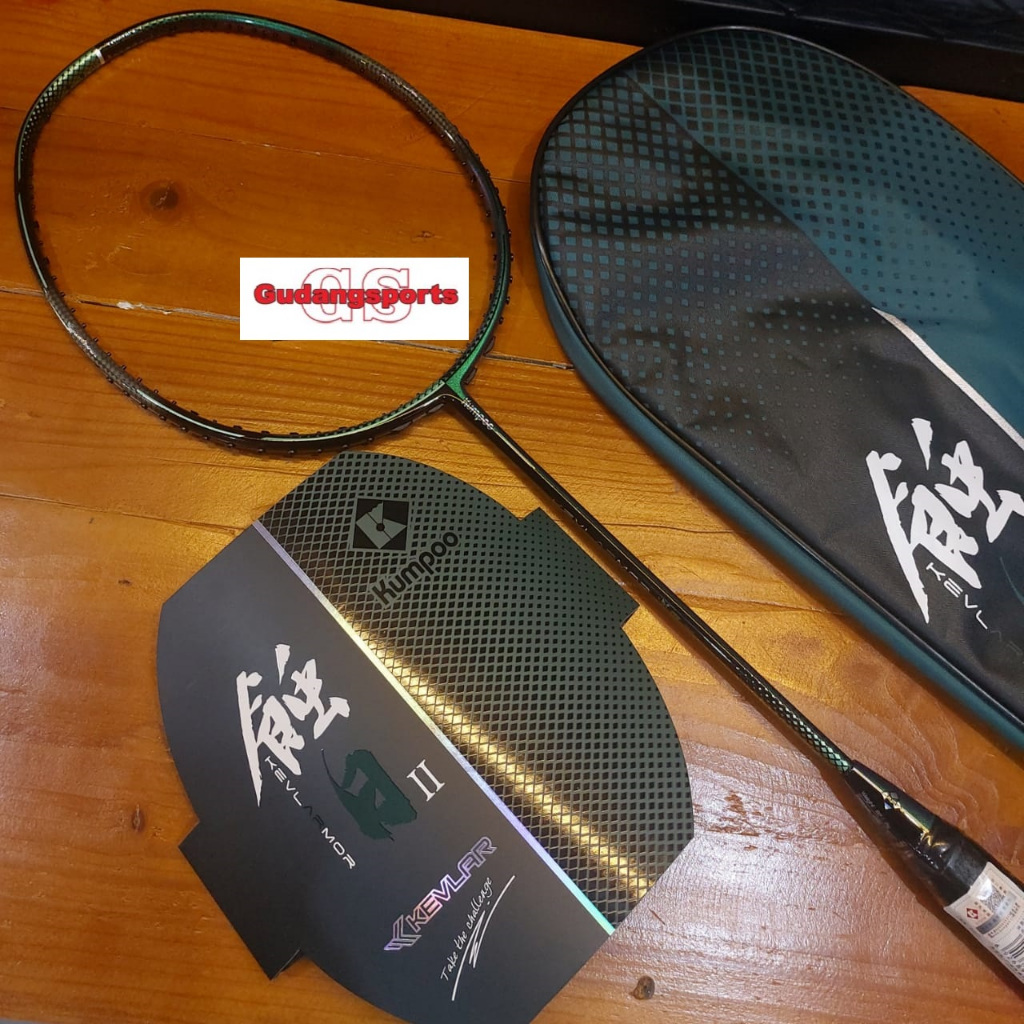 Jual Raket Badminton Kumpoo Kevlarmor II Charmeleon Japan Original ...