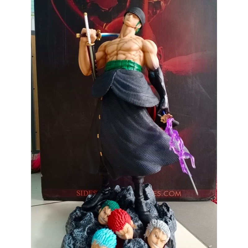 Jual Zorro statue 50 cm dapat 4 hs cadangan , detail bagus | Shopee ...