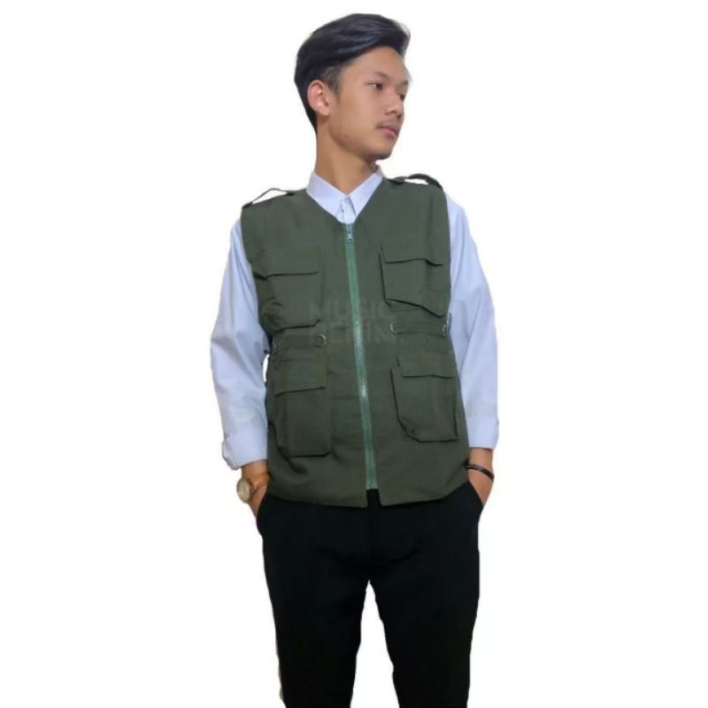 Jual Rompi Cargo Kanvas / Rompi kanvas outdoor / Rompi Proyek / Rompi ...