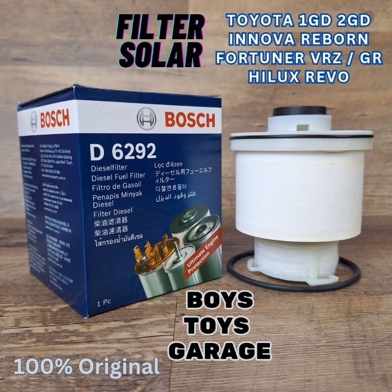 Jual Filter Solar Toyota Hilux Revo 1GD 2GD Innova Reborn Venturer 2016 ...