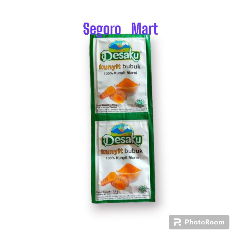 Jual DESAKU (KUNYIT) BUBUK KEMASAN 12 SACHET | Shopee Indonesia