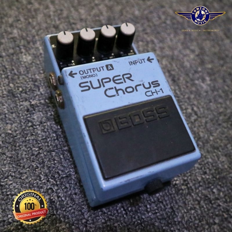 Jual Boss CH-1 Super Chorus Pedal Efek Stompbox | Shopee Indonesia