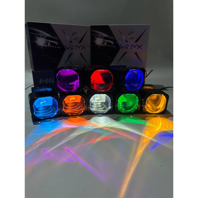 Jual Projector Projie Matrix X1 BiLED 1.5 Inch Motor Mobil Vinyx free ...
