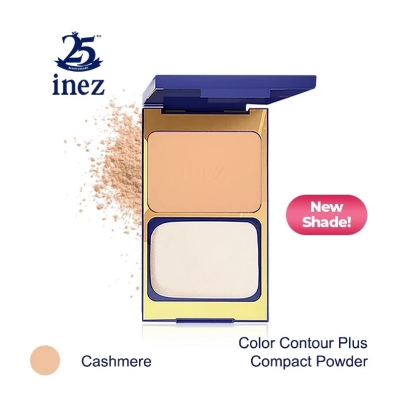 Jual Inez Color Contour Plus Compact Powder (New case) | Shopee Indonesia