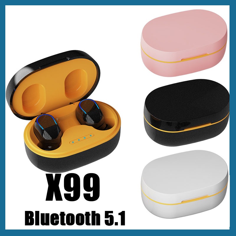 Jual Stereo Wireless Bluetooth Earphone Mini Earbuds TWS Touch Sensor ...