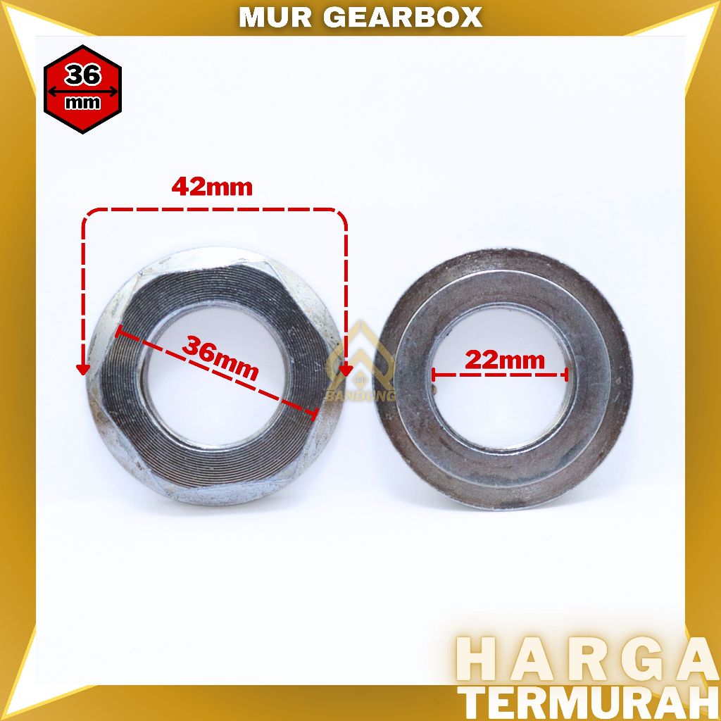 Jual MUR GEAR BOX / GEARBOX /MUR / BAUT GEARBOX UMUM UNIVERSAL / GERBOX ...
