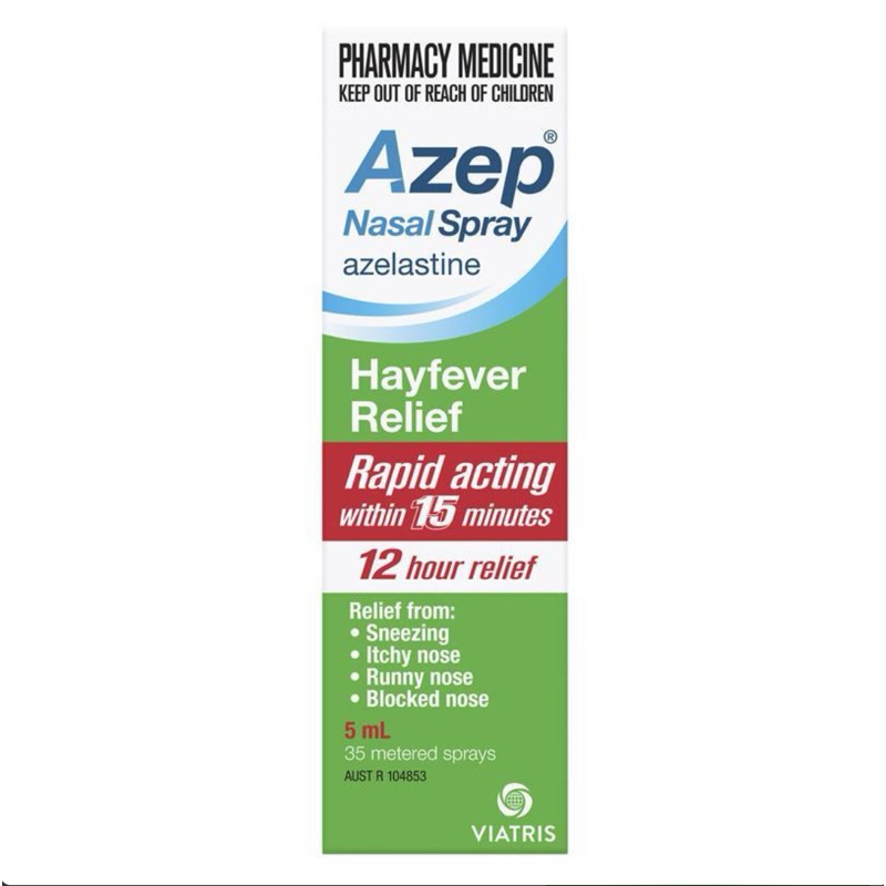 Jual Azep Hayfever Relief Nasal Spray 5ml | Shopee Indonesia