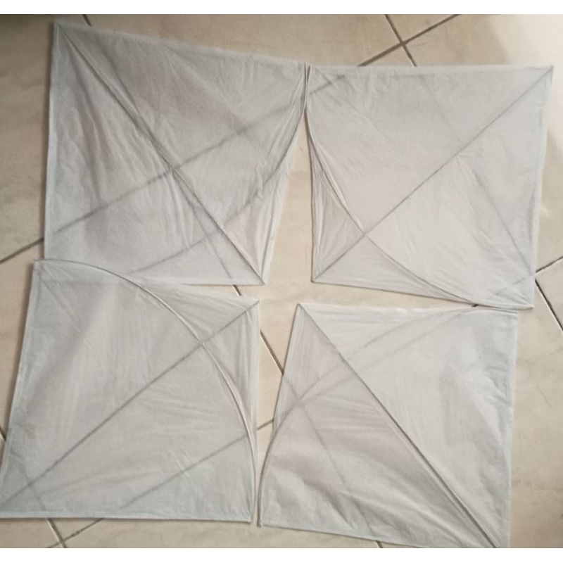 Jual Layangan putih polos isi 50pcs | Shopee Indonesia