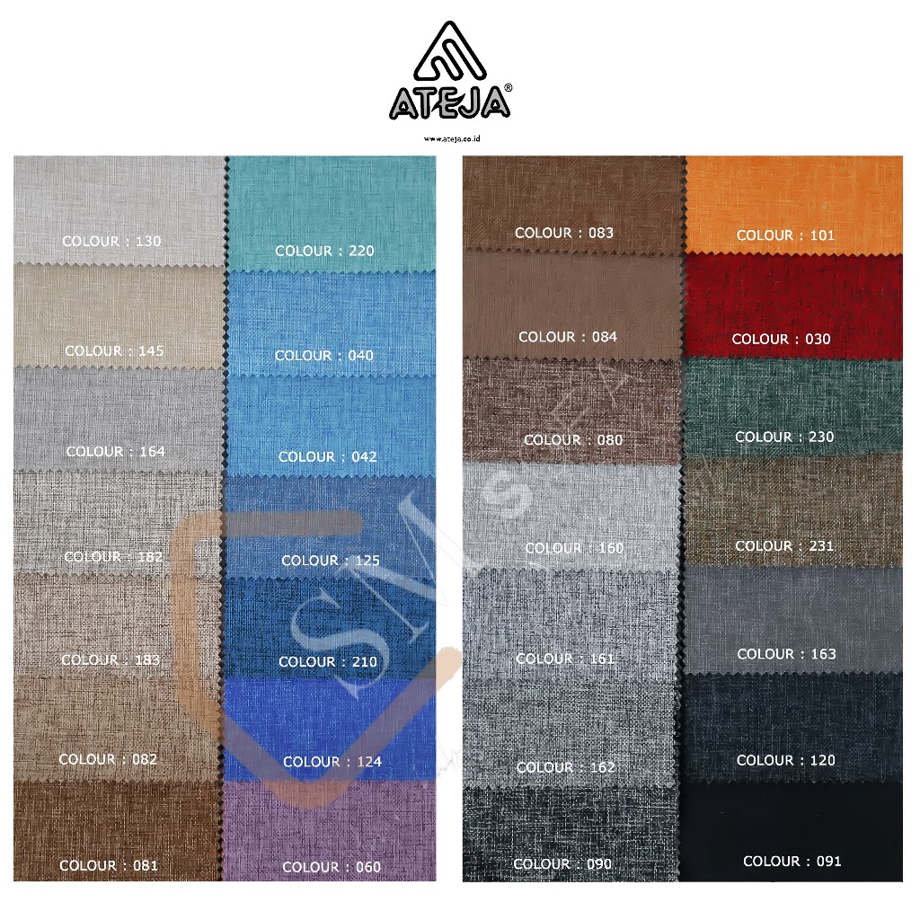 Jual New Kimmy - Kain Ateja/Kain Sofa/Kain Kanvas/Sofa Minimalis/Sofa ...