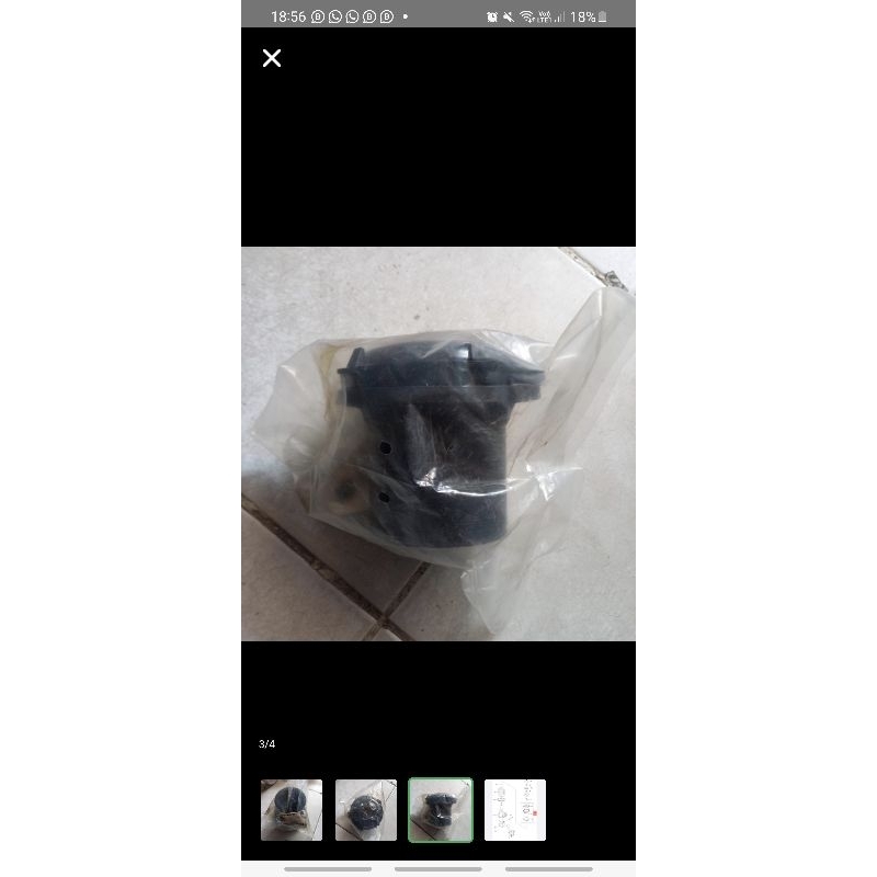 Jual Karet Per Keong Atas Shockbreaker Depan Optra dan Estate original ...