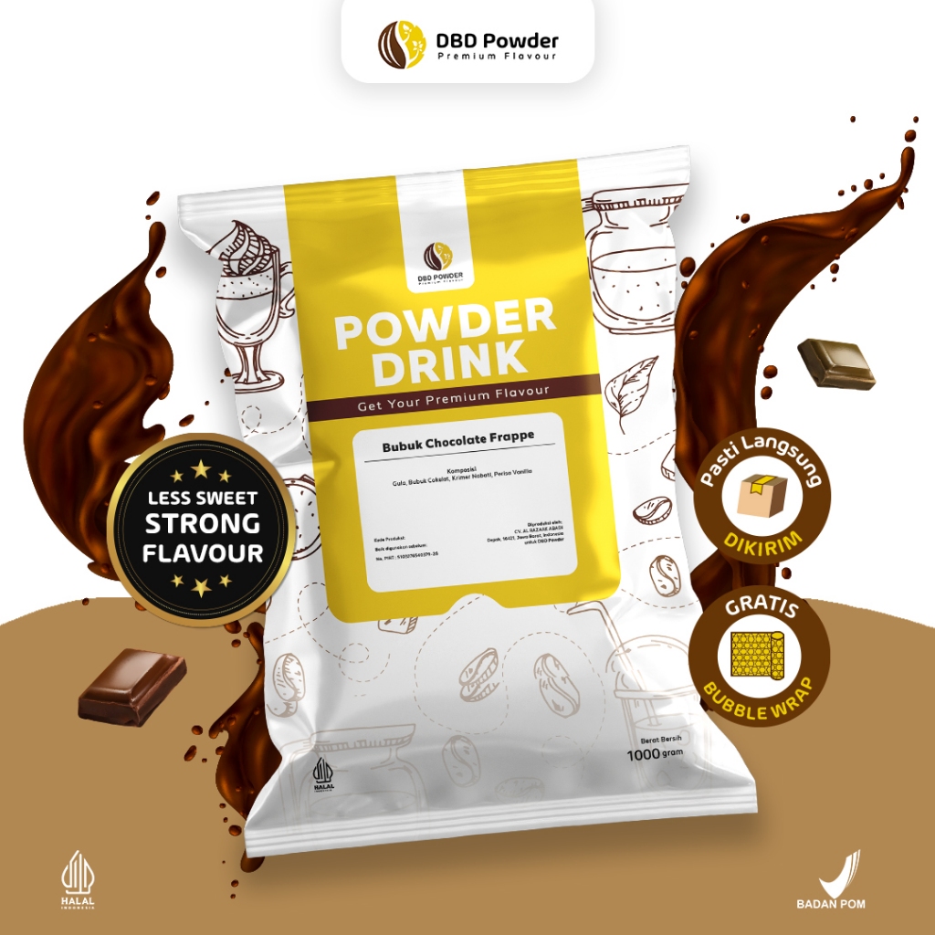 Jual Powder Frappe Chocolate - Bubuk Minuman Cokelat | Shopee Indonesia