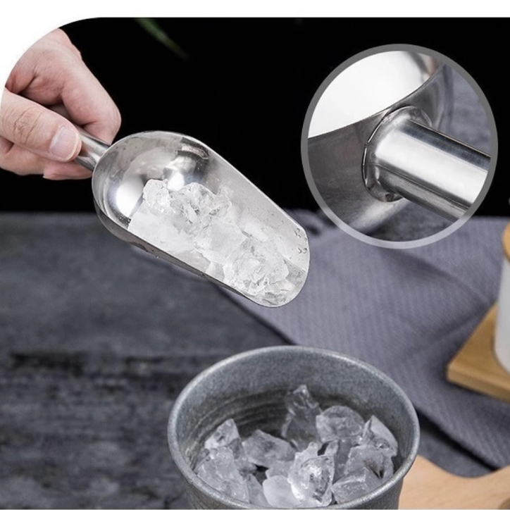 Jual Sendok Skop Es Batu Stainless Tebal / Sekop Es /Sekop Tepung ...