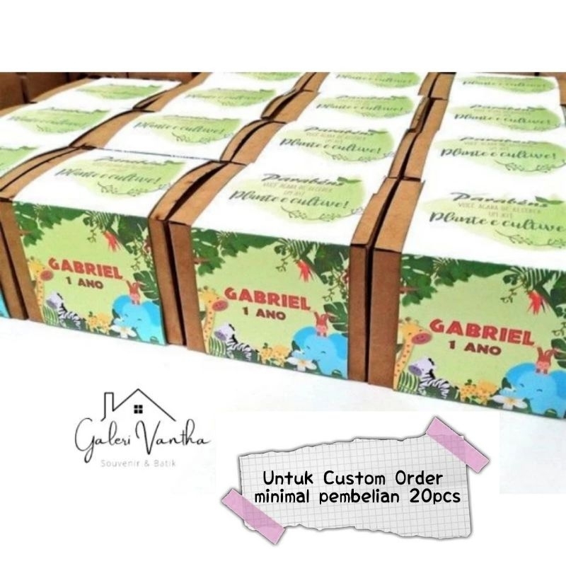 Jual Mini planting kit paket berkebun souvenir berkebun | Shopee Indonesia