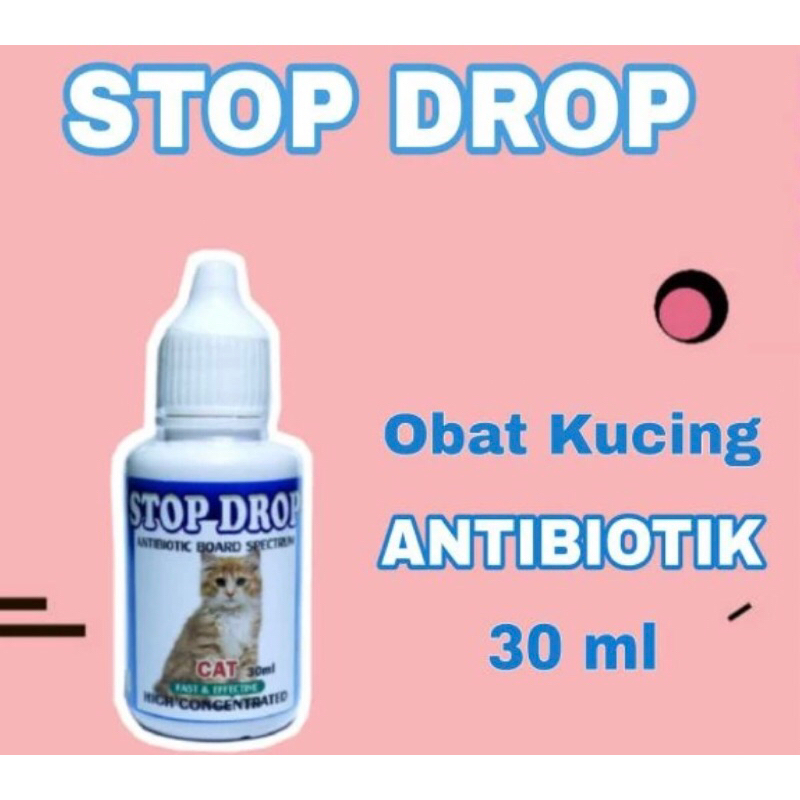 Jual Stop drop 30ml antibiotik kucing | Shopee Indonesia