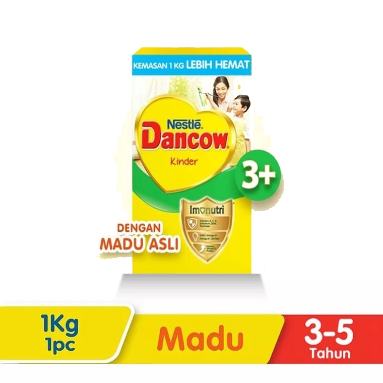 Jual NESTLE DANCOW 3+ Rasa Madu 3-5 Tahun Box 1kg | Shopee Indonesia