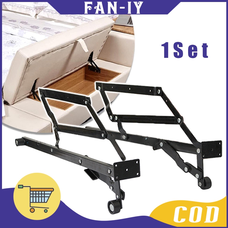 Jual 1 Set Engsel Lipat Sofa Bed Rel Geser Dengan Alur / Sofa Bed ...