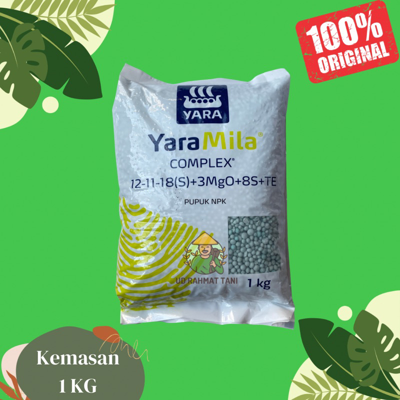 Jual PUPUK YARA MILA COMPLEX 1 KG KEMASAN PABRIK | Shopee Indonesia