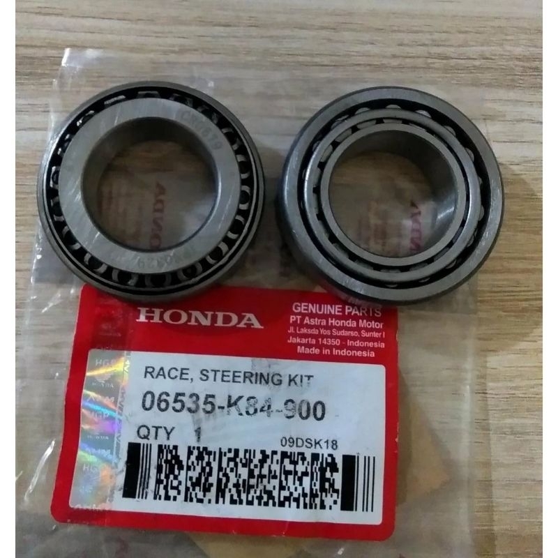 Jual Set Konis Stir Kones Komstir Bearing Race Ball Laher Honda CRF ...