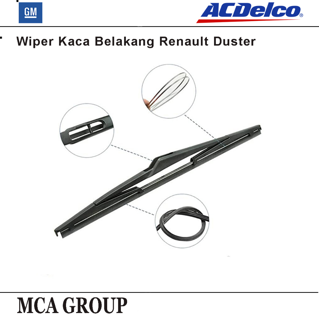 Jual Wiper Kaca Belakang Renault Duster | Shopee Indonesia