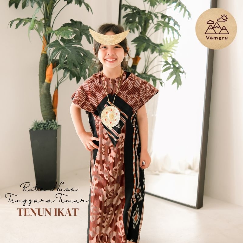 Jual BAJU ADAT ANAK ROTE NTT NUSA TENGGARA TIMUR DRESS TENUN | Shopee ...