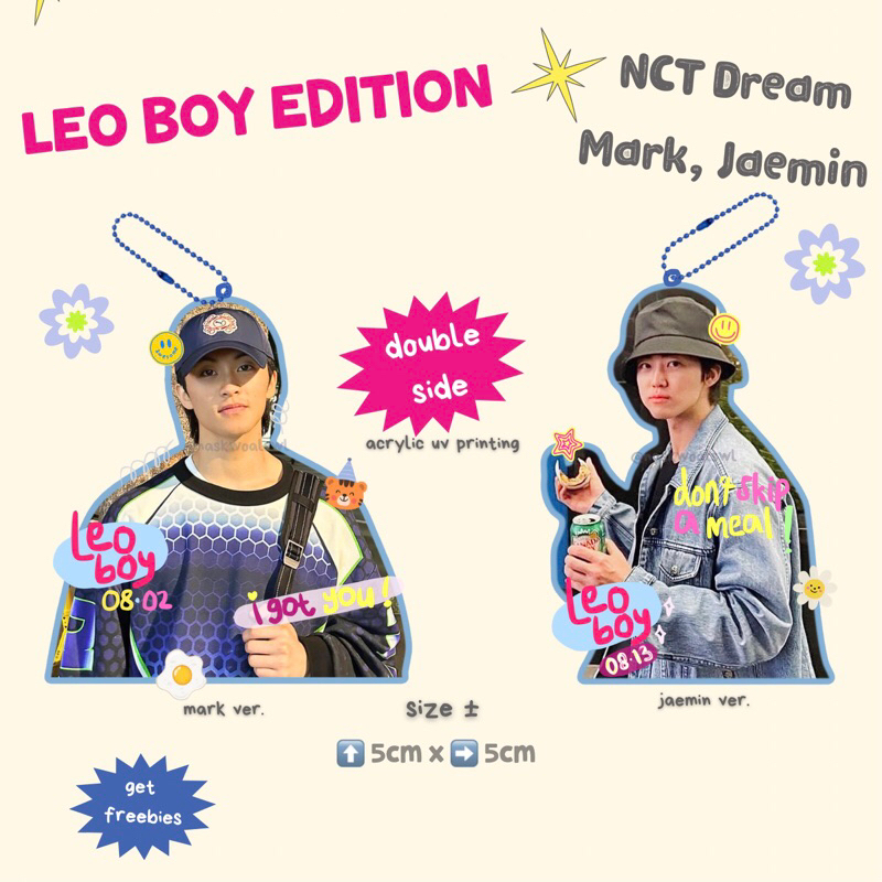 Jual KEYCHAIN NCT DREAM Leo Boys (ganti jnt) | Shopee Indonesia