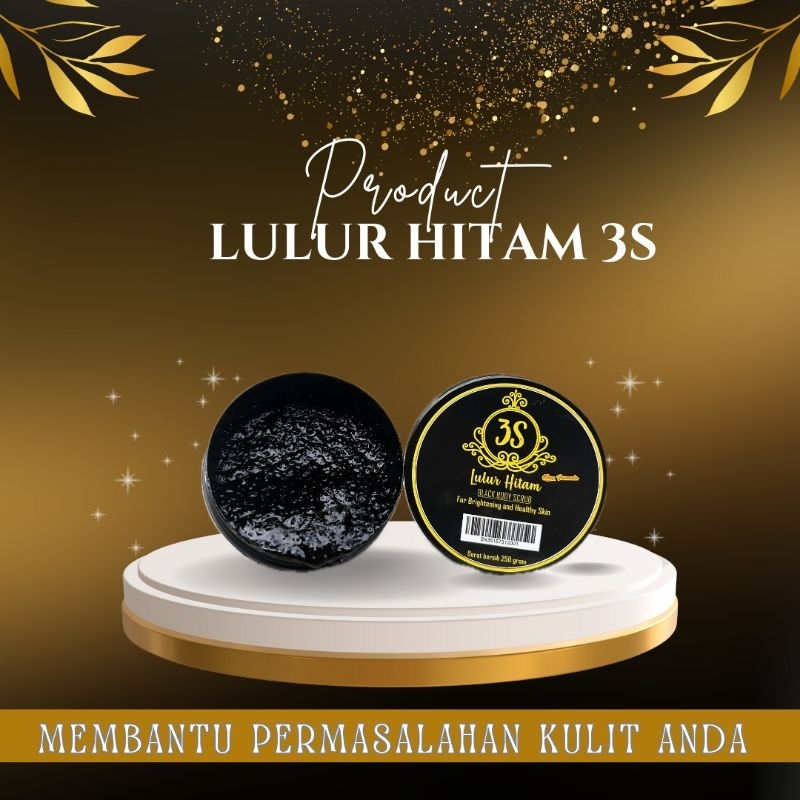 Jual LULUR HITAM 3S ASLI ORIGINAL PENCERAH KULIT | Shopee Indonesia