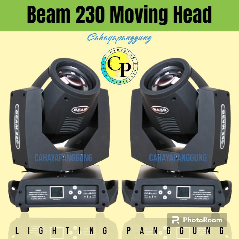 Jual Lampu Panggung Beam 230W Moving Head Gobo + Motif | Shopee Indonesia
