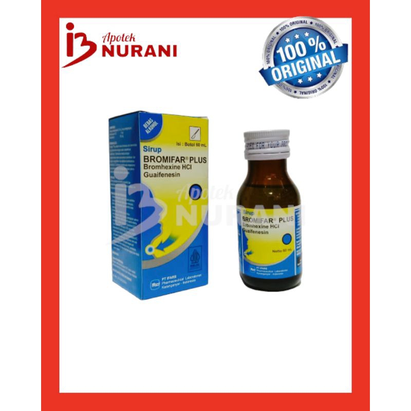 Jual BROMIFAR PLUS SIRUP OBAT BATUK BERDAHAK | Shopee Indonesia