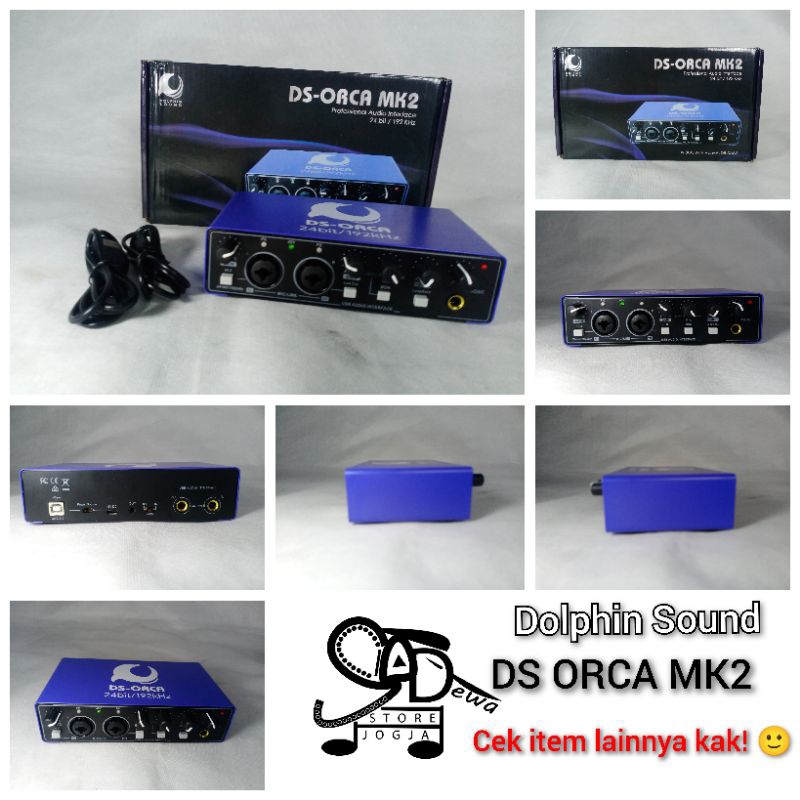 Jual SOUNDCARD DS ORCA MK2 DOLPHIN SOUND MKII MK 2 sdr sound card ds2 ...