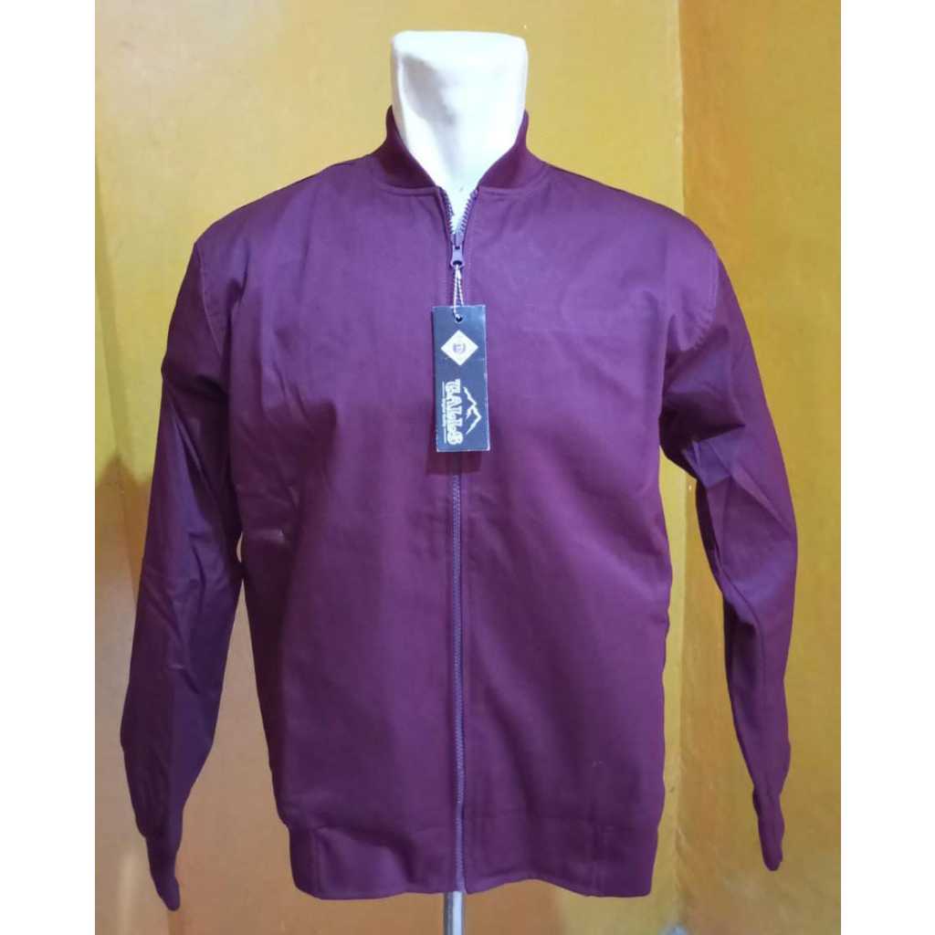 Jual JAKET BOMBER POLOS ORIGINAL | Shopee Indonesia