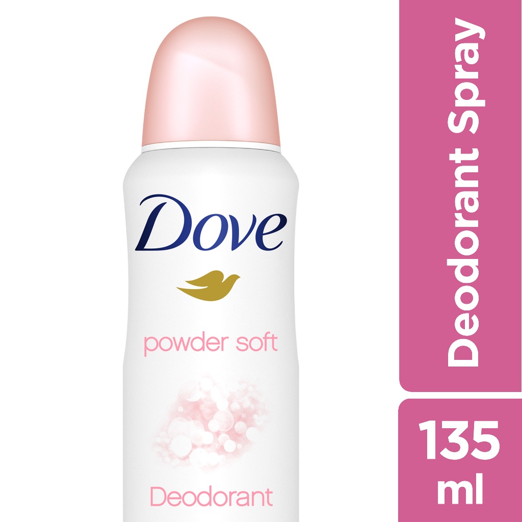 Jual Dove Antiperspirant DEODORANT SPRAY Powder Soft 135ml | Shopee ...