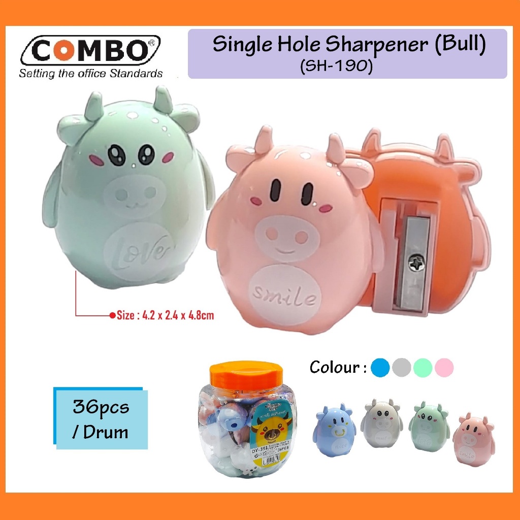 Jual Serutan Pensil Lucu / Rautan Pensil Imut / Manual Pencil Sharpener SH-190 / Peruncing ...