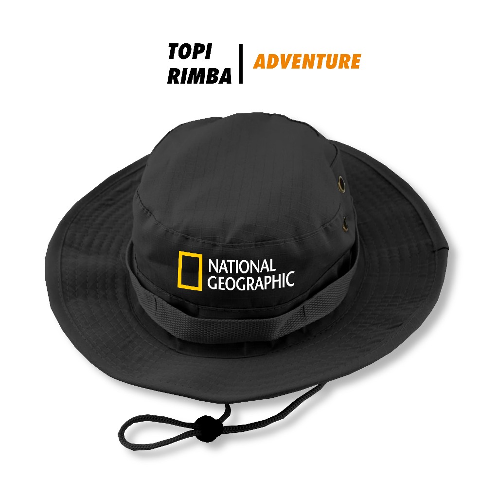 Jual Topi Rimba Hat National Geographic Premium - Topi Pendaki Gunung ...