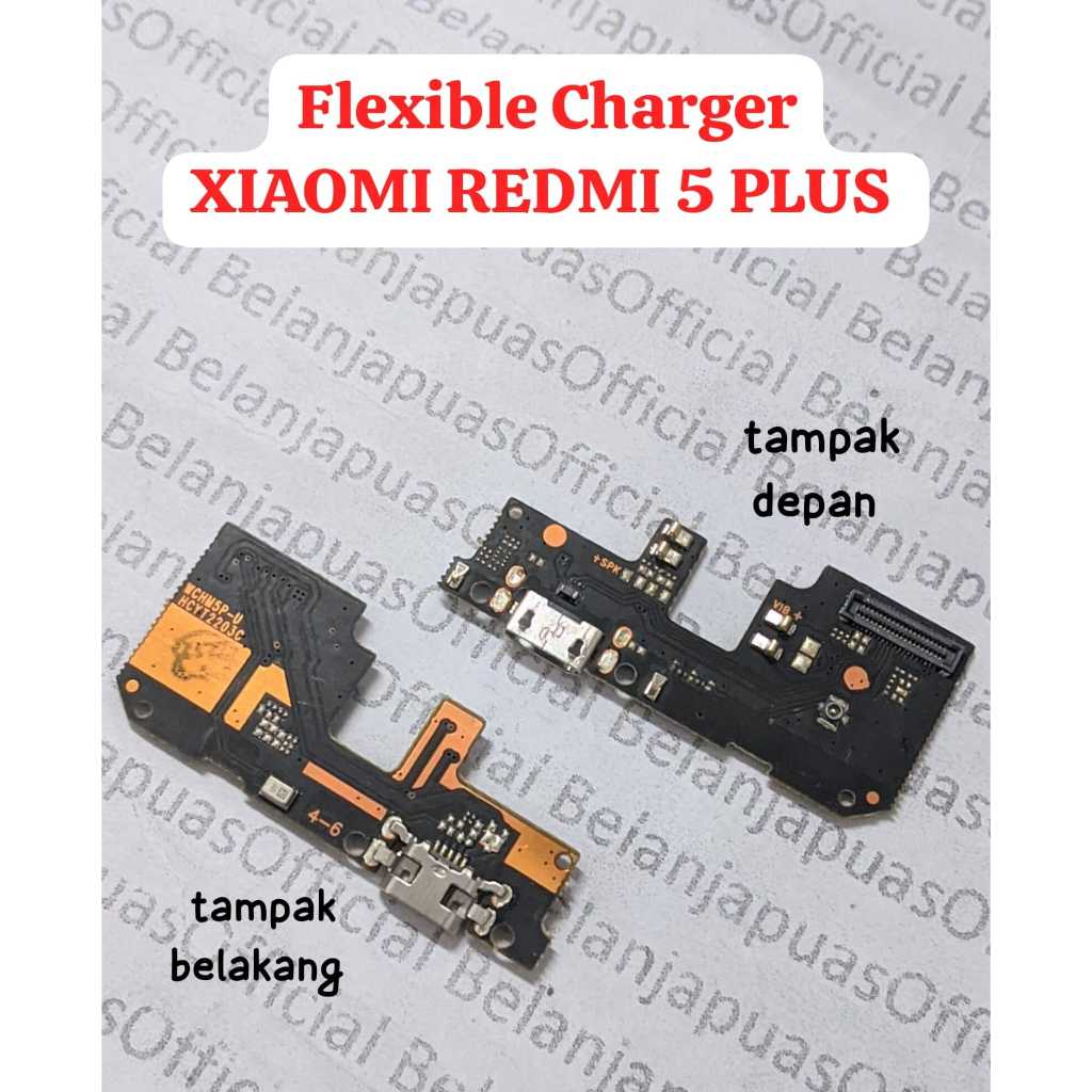 Jual Fleksibel Flexible Konektor PCB Papan Cas Charger XIAOMI REDMI 5 ...