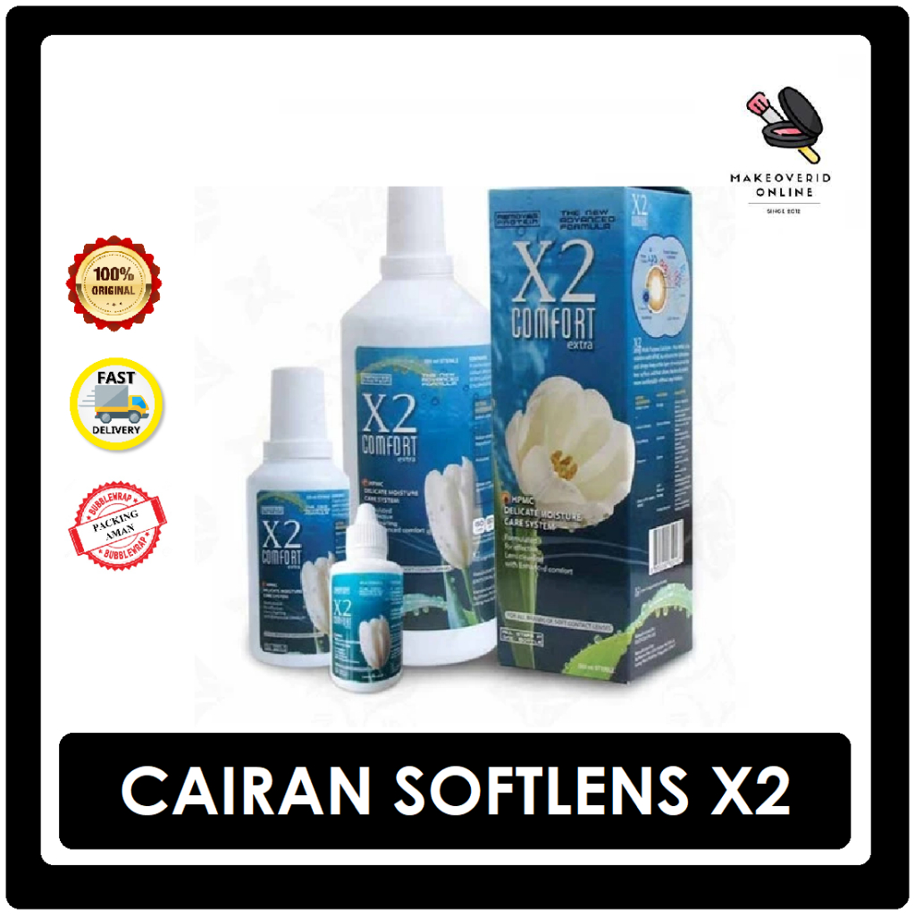 Jual Cairan Softlens , TETES SOFTLENS X2 120ml / Air Softlen X2 Comfort ...