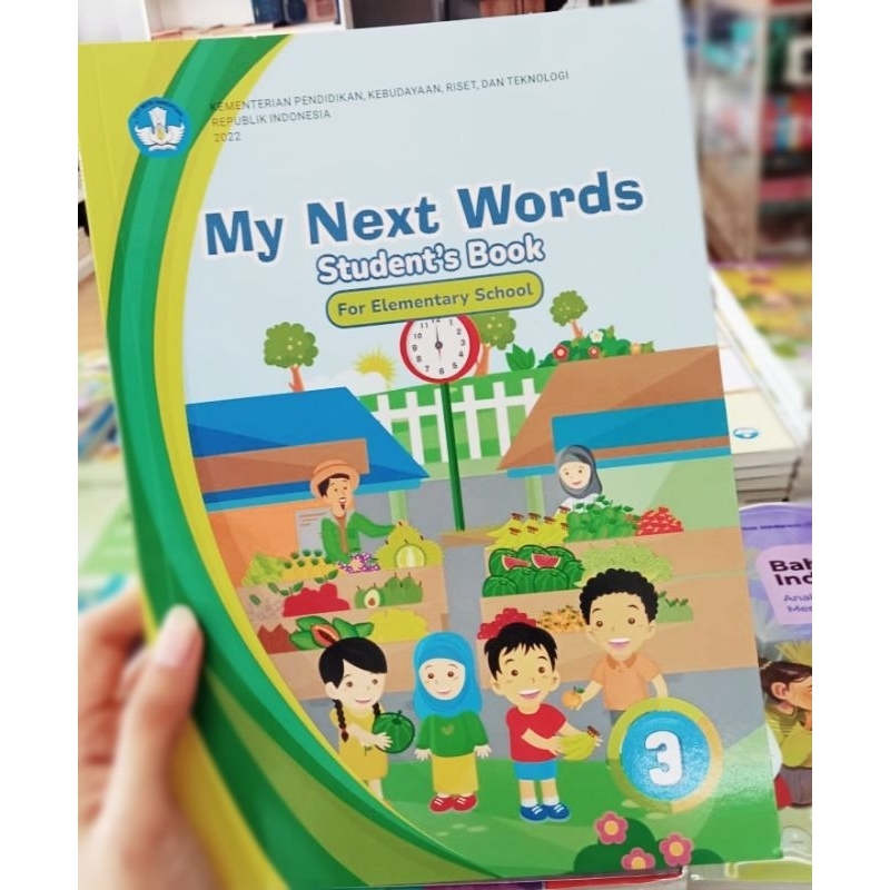 Jual Buku bahasa inggris my next word SD kelas 3 kurikulum merdeka penerbit kementrian ...